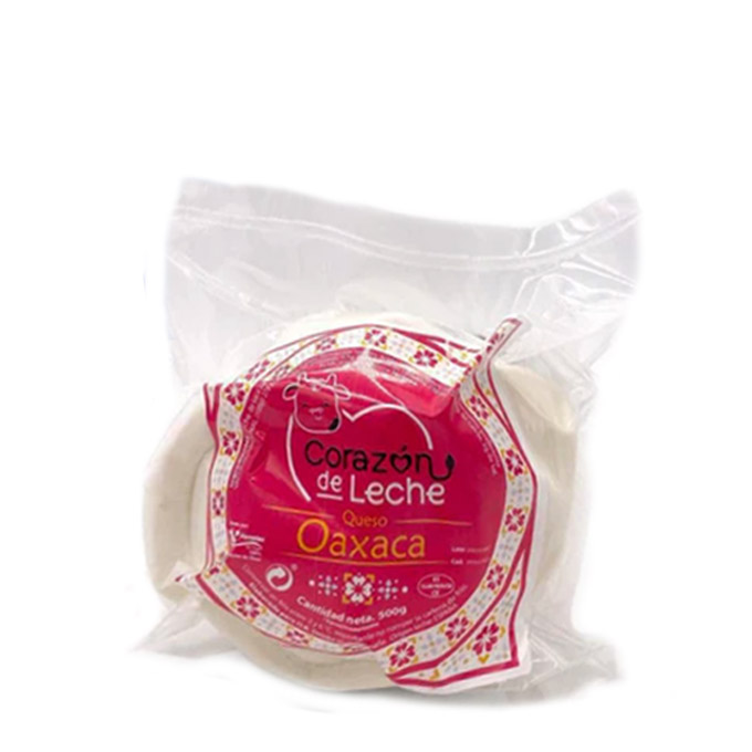 Queso Oaxaca Bola 500 gr 500 gr Corazón de Leche | Refrigerados y Congelados | Importaciones Cuesta